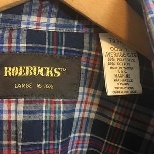 Vintage | Shirts | Vintage Roebuck Western Shirt | Poshmark